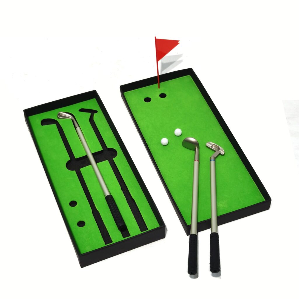 Mini Desktop Golf Ball Pen Gift for Men - Colonial Promotions